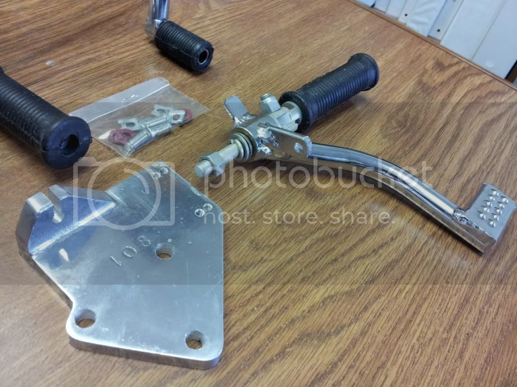 British made - Marchant & Durward Rearsets | Access Norton