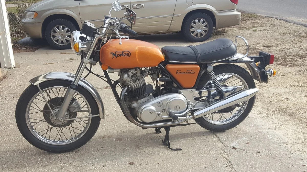 1973 Commando Colour color chart | Access Norton