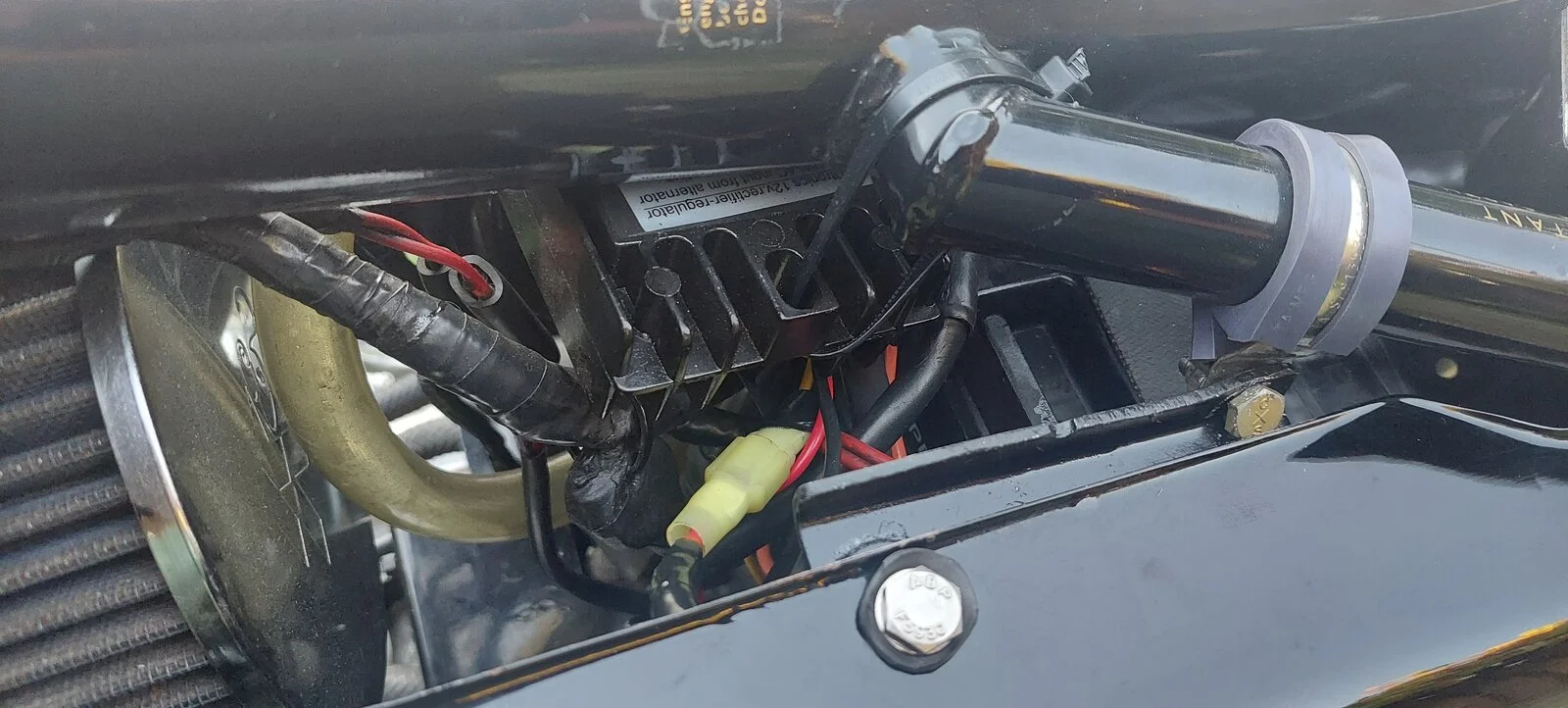 '76 MK III Rectifier location? | Access Norton