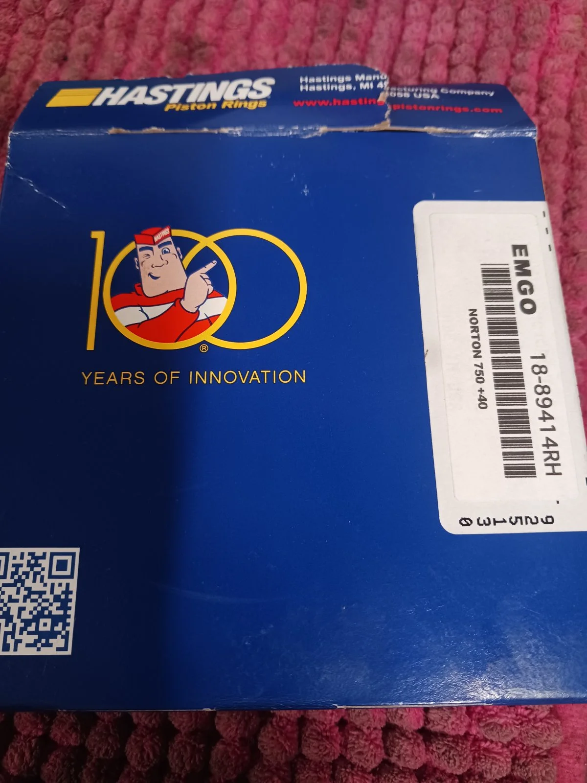 One piece oil ring | Access Norton