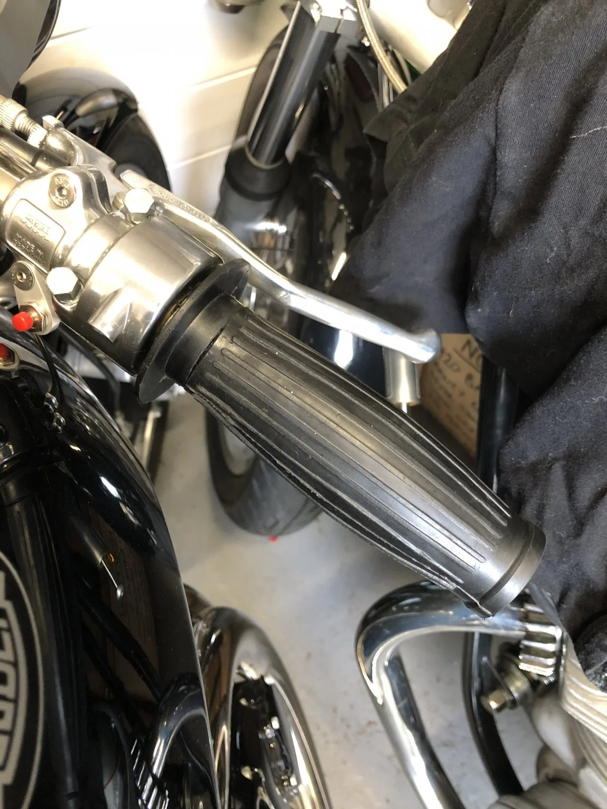Handle bar vibration | Access Norton