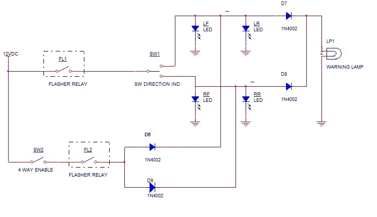 Adding 4-way flashers | Access Norton