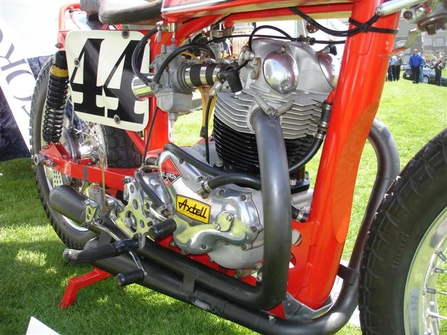 Ron Wood Norton Flat Track tuneing . | Access Norton