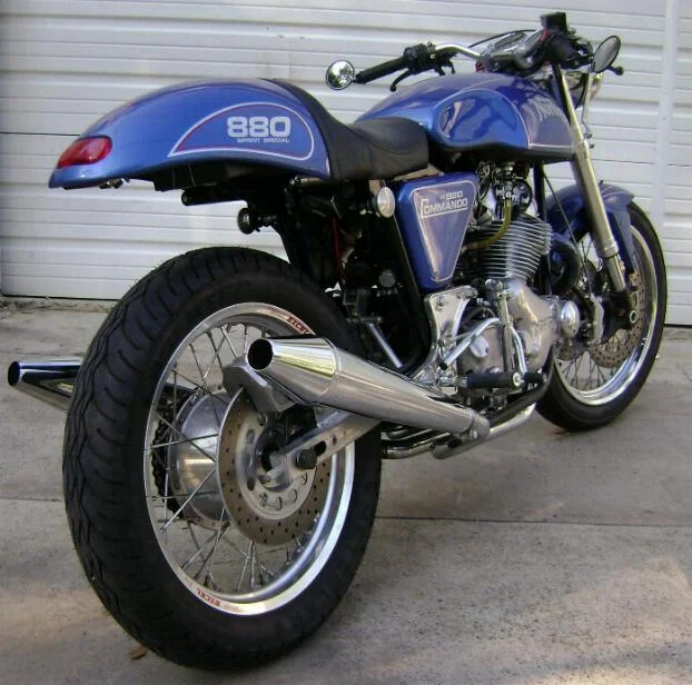 commando motor in gpz 1100 unitrac frame | Access Norton