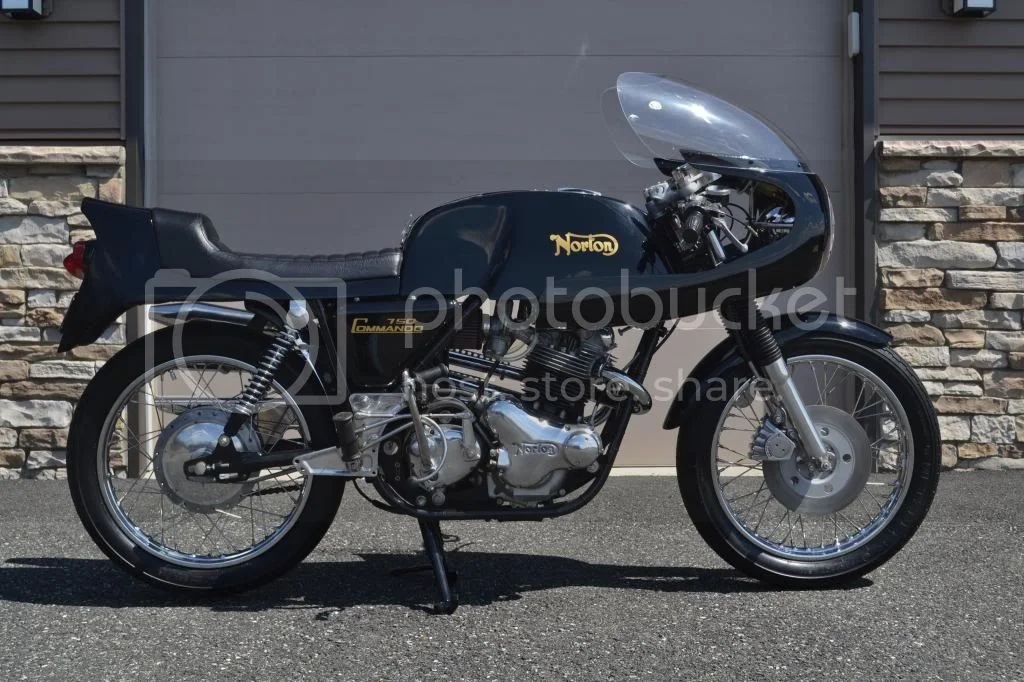 73 850 Cafe Racer - Ride Position Options | Access Norton