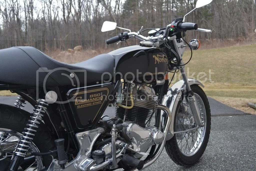 73 850 Cafe Racer - Ride Position Options | Access Norton