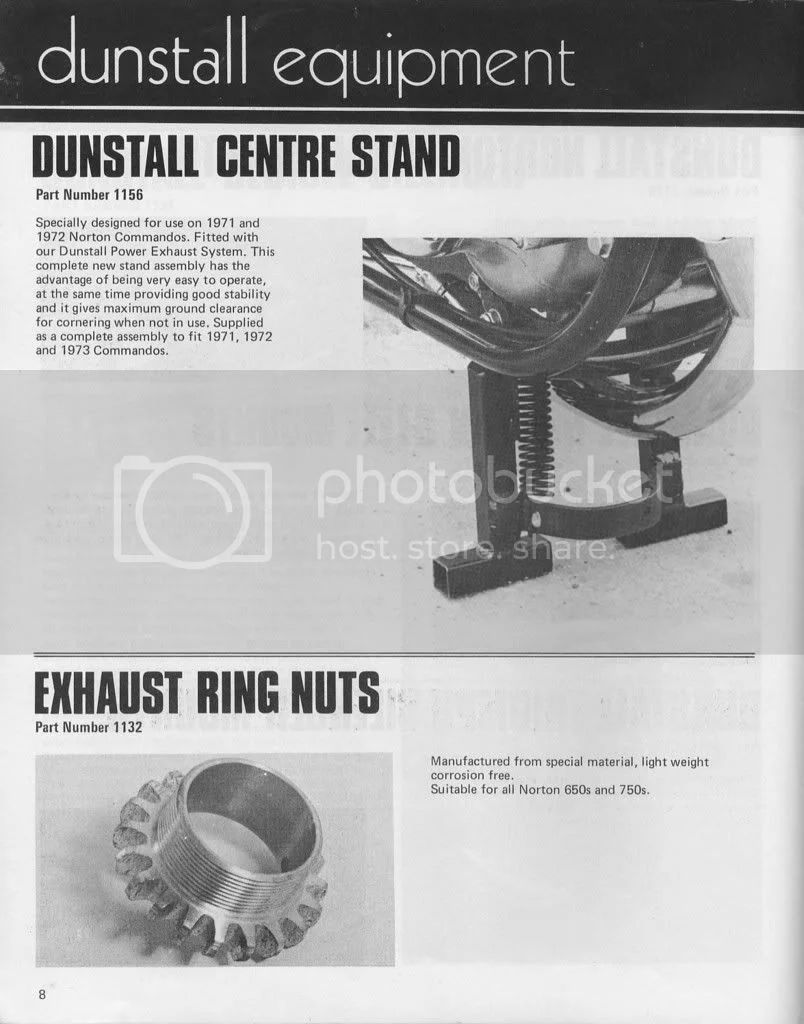 Pictures of 2-1-2 Dunstall exhaust. | Access Norton