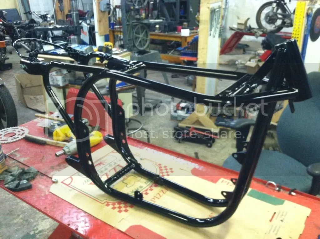 Norton Featherbed frames and custom built copies | Access Norton