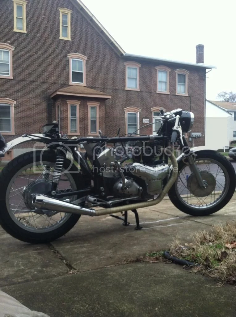 Norton Featherbed frames and custom built copies | Access Norton