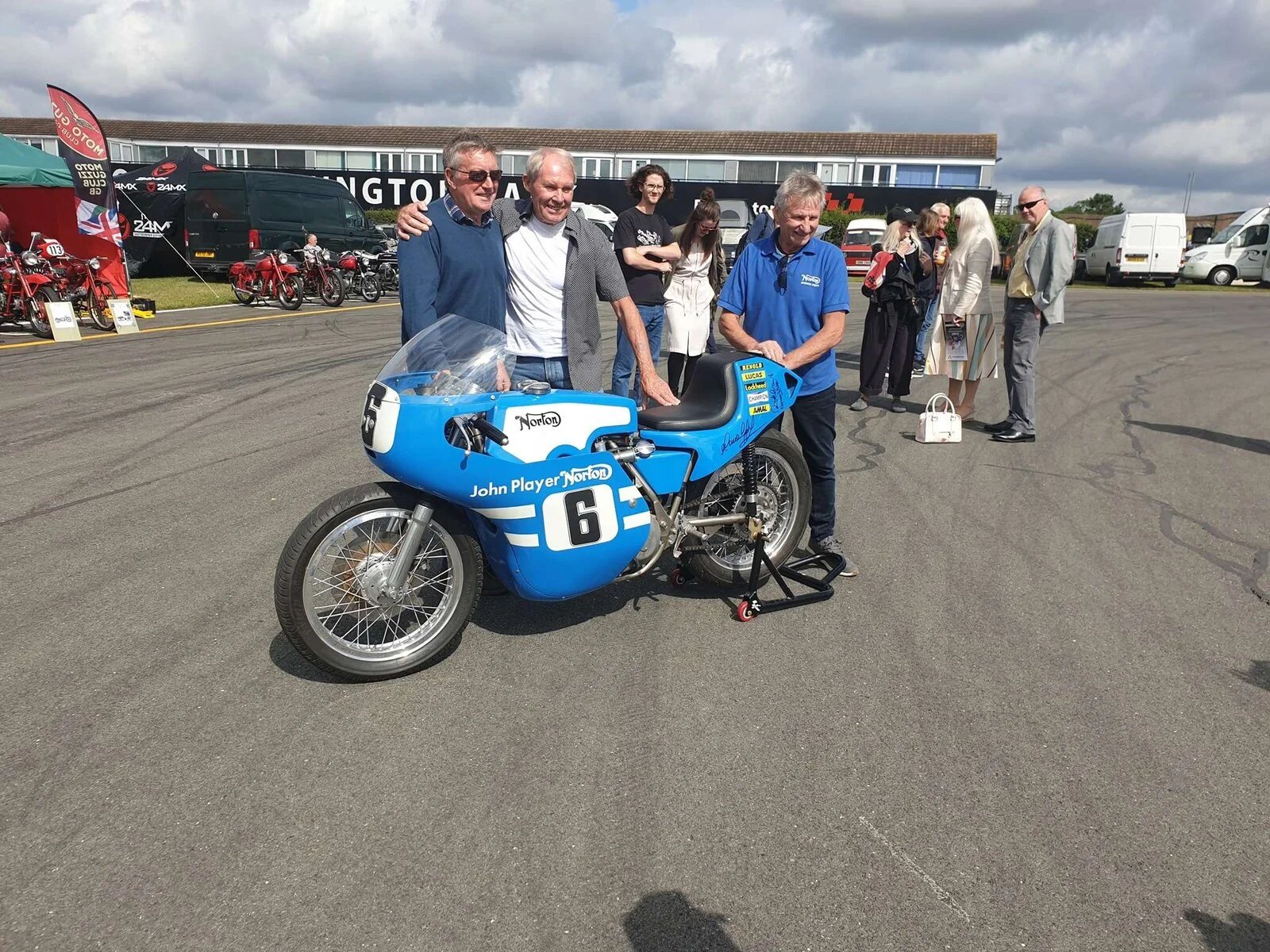Classic Motorcycle Racing Donington 1 August 2021 | Access Norton