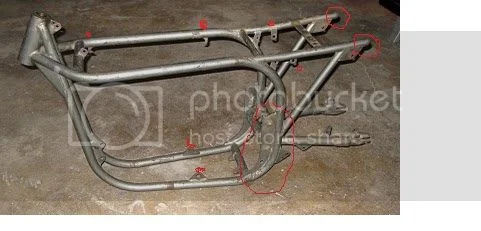 1956 wideline featherbed frame details | Access Norton