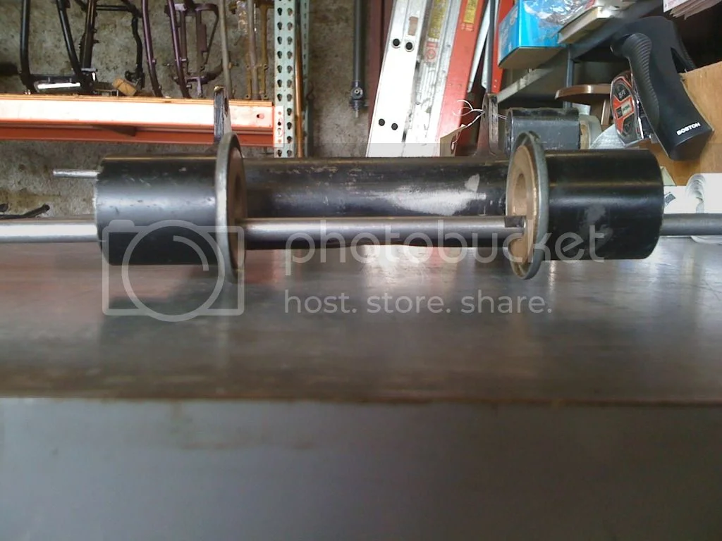 Swing arm bush swaging | Access Norton