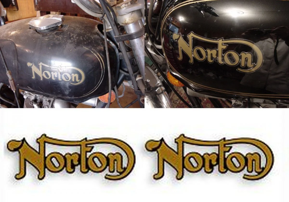 Seeking Correct Black and gold Roadster paint work | Page 2 | Access Norton