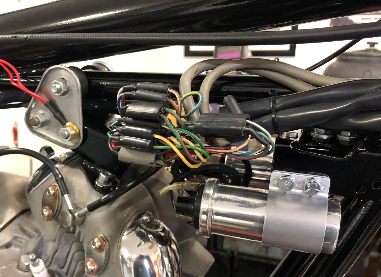 Proper mounting of the wiring connector bundle under the tank? | Access ...