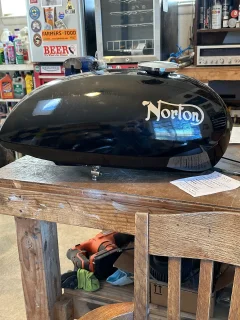 Interstate tank pin striping | Access Norton