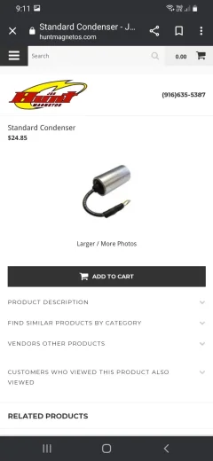 magneto inspection with modified cover | Access Norton